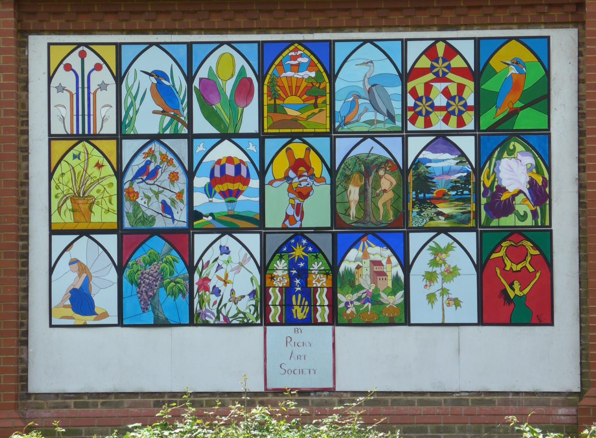 Ricky mural 18 – Rickmansworth and District Art Society